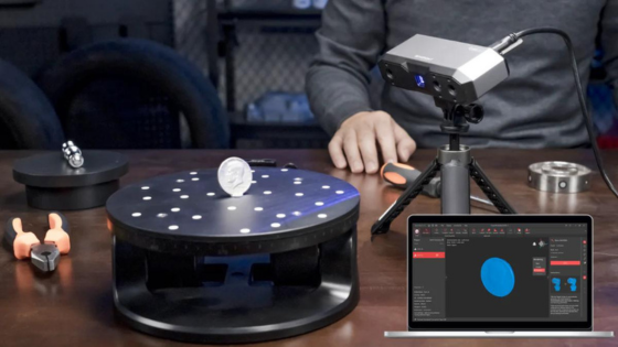 Revopoint MINI 2 Draagbare 3D-scanner voor Kleine Details | Bits2Atoms